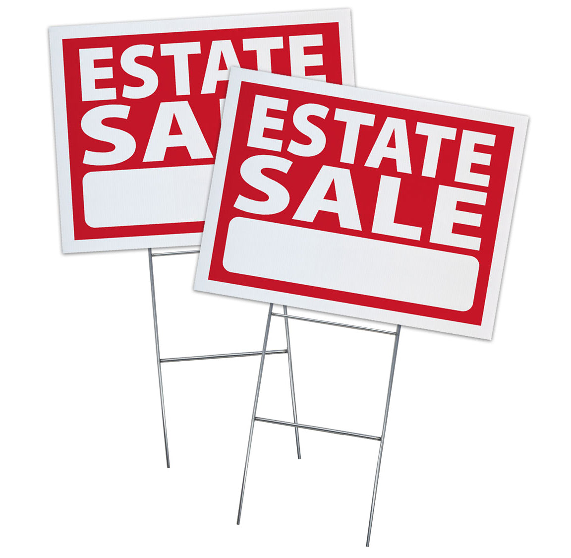 Rectangle Shaped Sign Kit - 2 Pack – Real Estate Supply Store