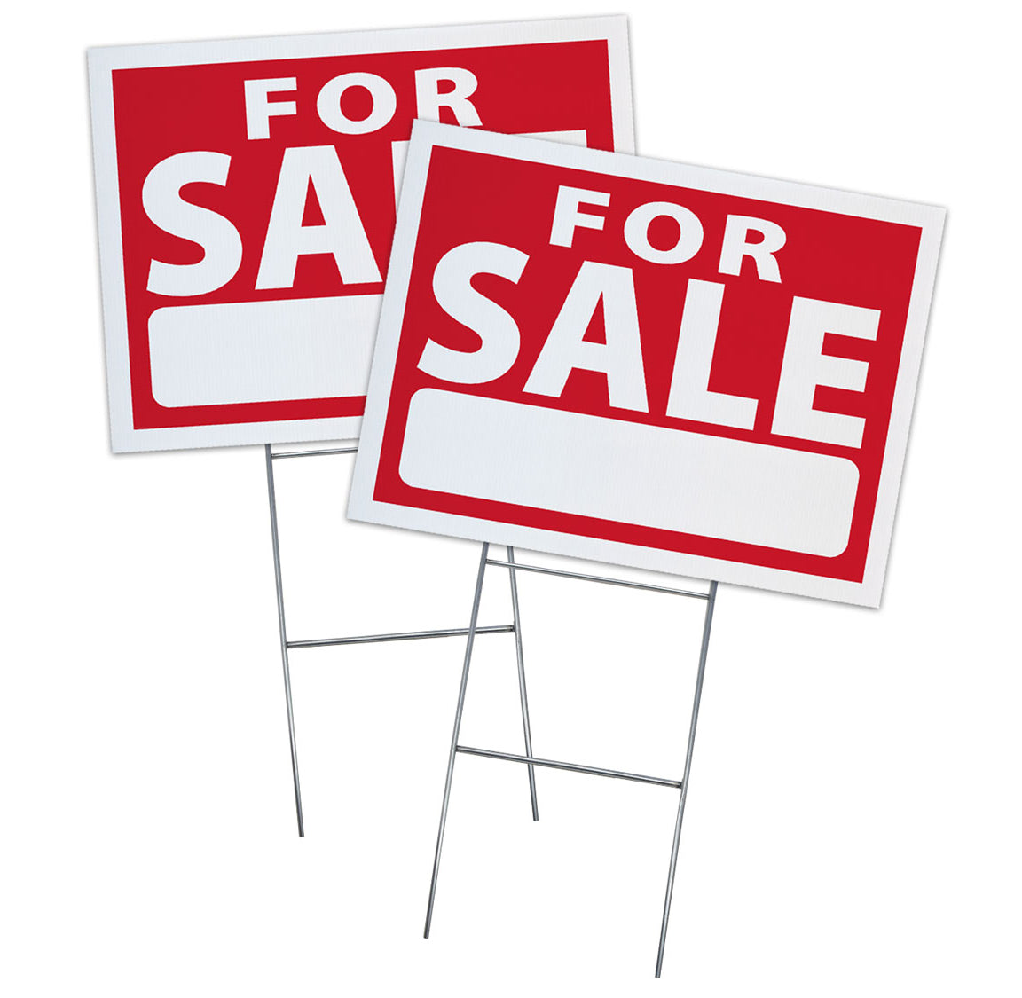 Rectangle Shaped Sign Kit - 2 Pack – Real Estate Supply Store