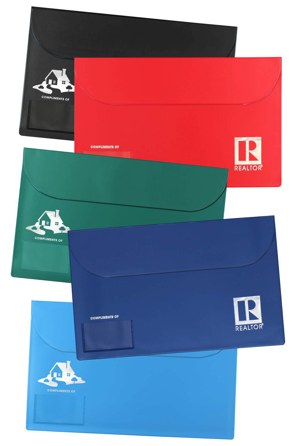 Vinyl Document Folders (Legal Size) with Business Card Holder - Top ...